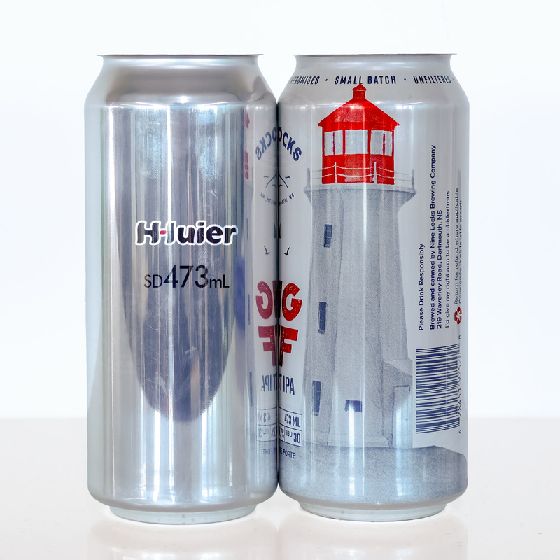 Custom 473ml Sleek Blank Aluminum Cans for Beer from China manufacturer ...